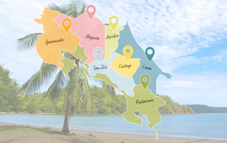 The 7 Provinces of Costa Rica –A Brief Introduction - Jaros Immigration Experts - Get Costa Rica ...